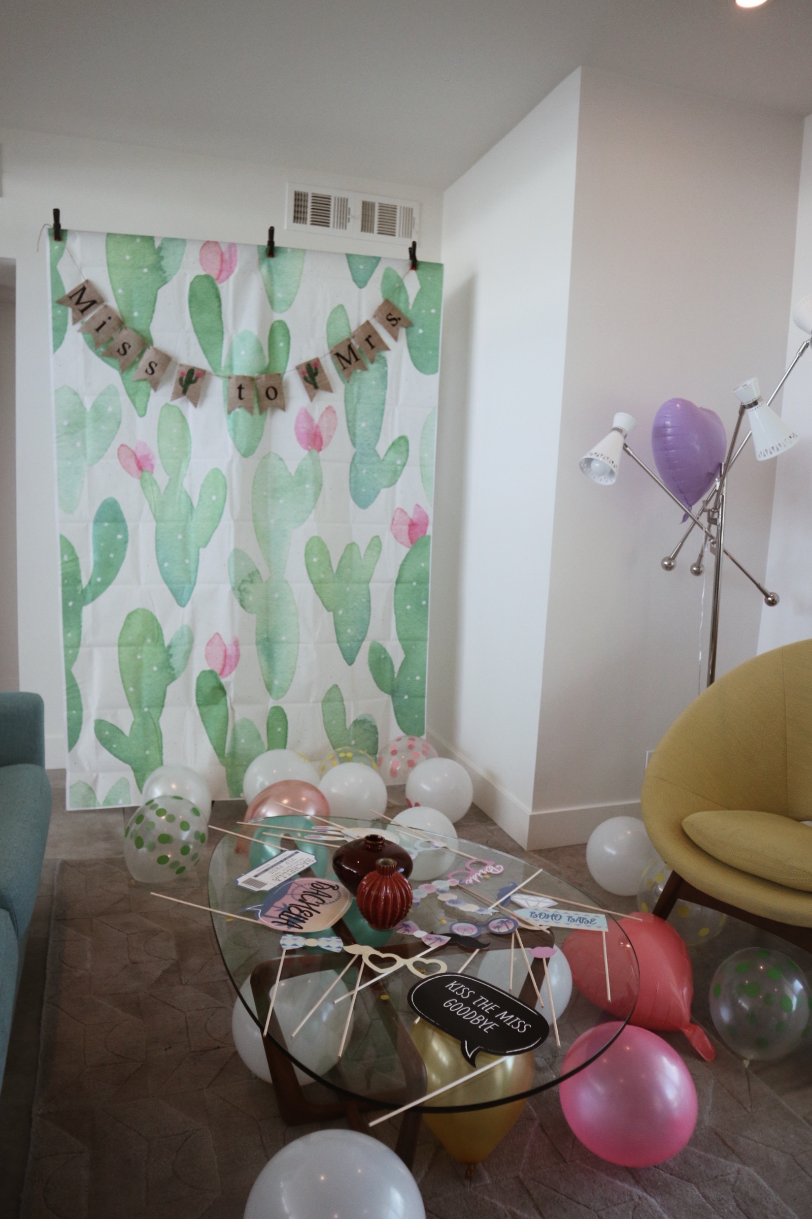 Bachelorette Party- Part II (The Decor) – On Another Coast