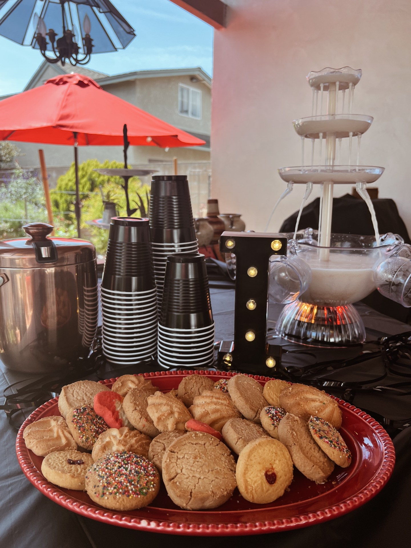 Simple Bachelor Party Decor – On Another Coast