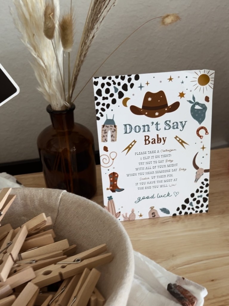 Boot Scootin’ Baby Shower – On Another Coast